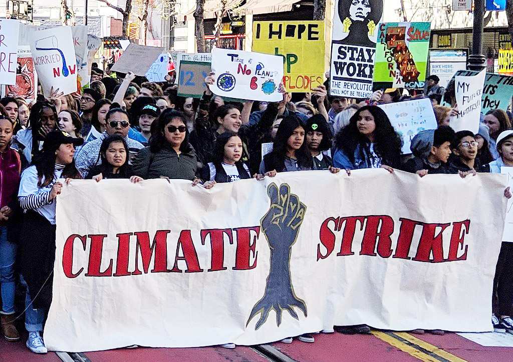 Youth Lead a Climate Strike | Morningside Center for Teaching Social ...